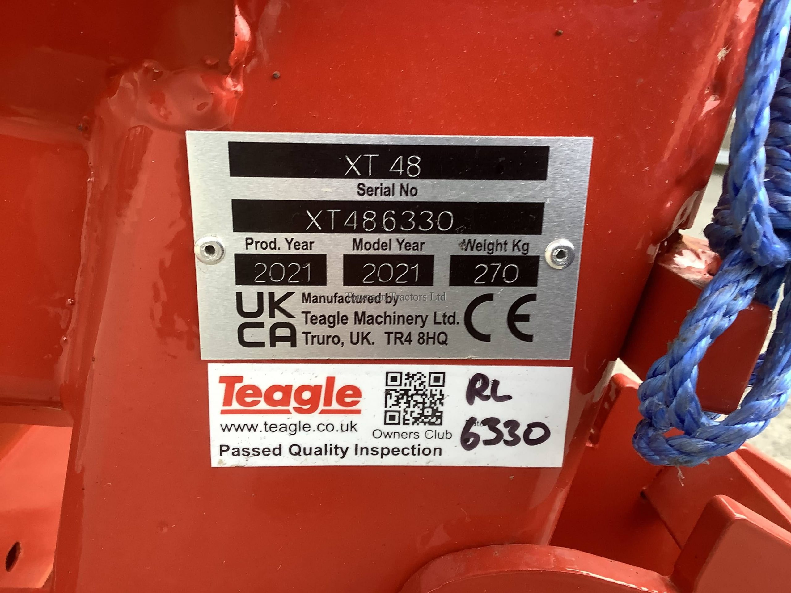 Teagle XT48 fert spreader - Townson Tractors
