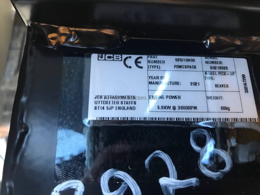 JCB Beaver hydraulic power pack - Townson Tractors