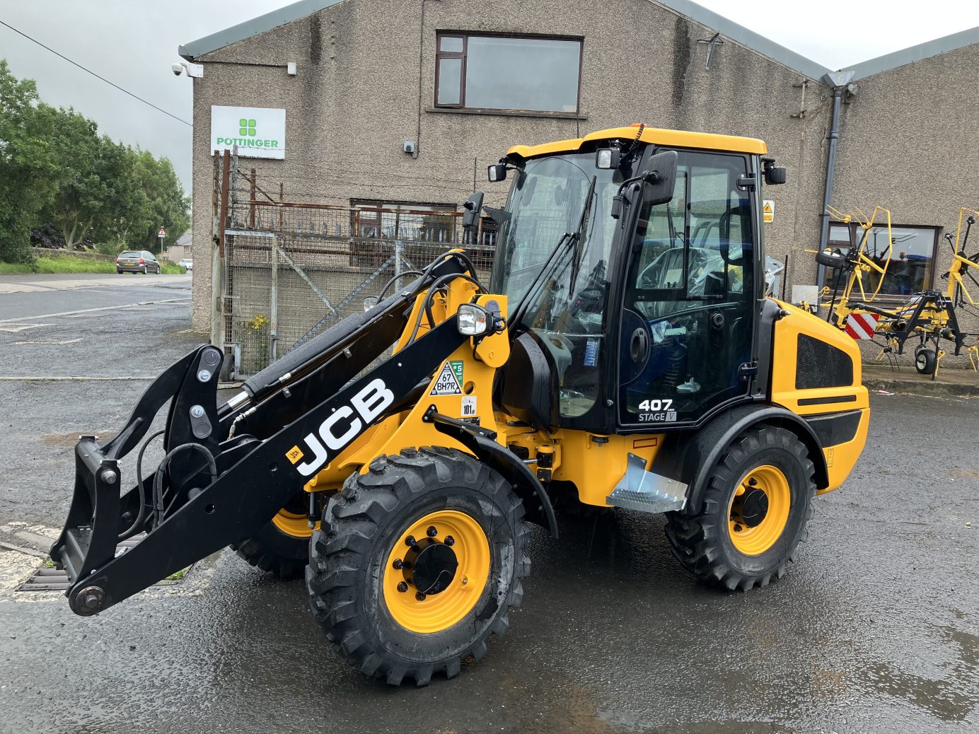 JCB 407 Agri Wheeled Loader - Townson Tractors